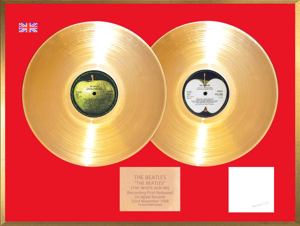 Beatles Merchandise Store - Beatles 24ct gold coated albums