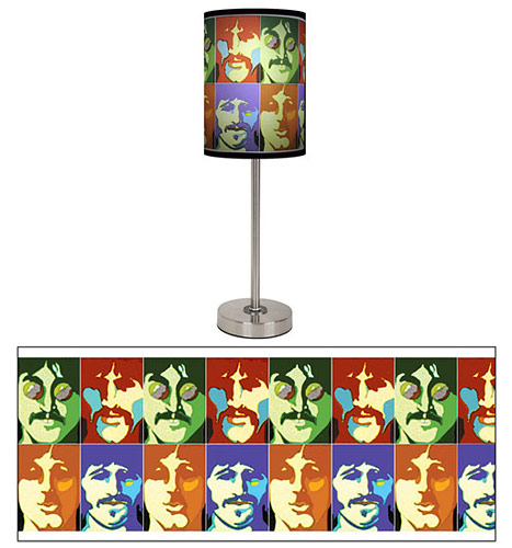 Beatles Merchandise Store - Beatles table lamps
