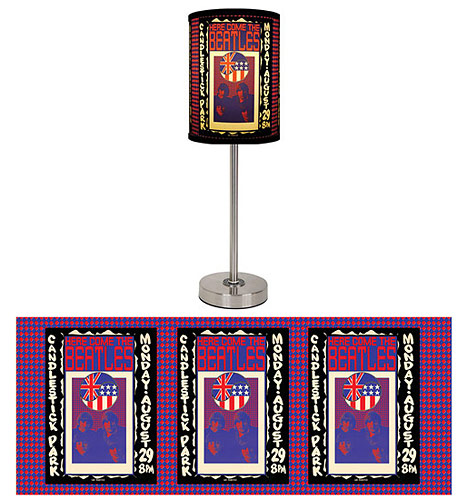 Beatles Merchandise Store - Beatles table lamps